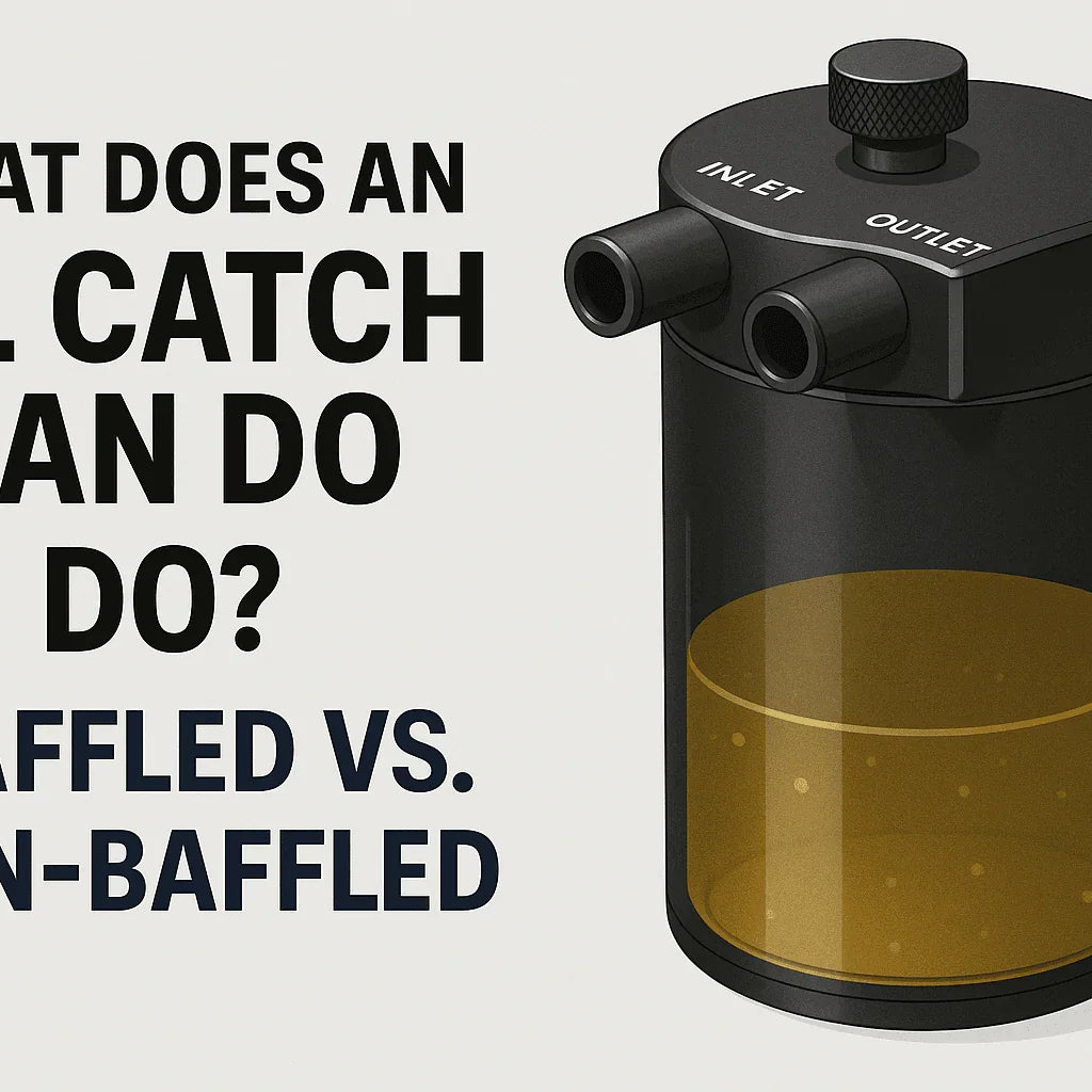 Oil Catch Can Explained: Baffled vs Non-Baffled | Direct Injection ...