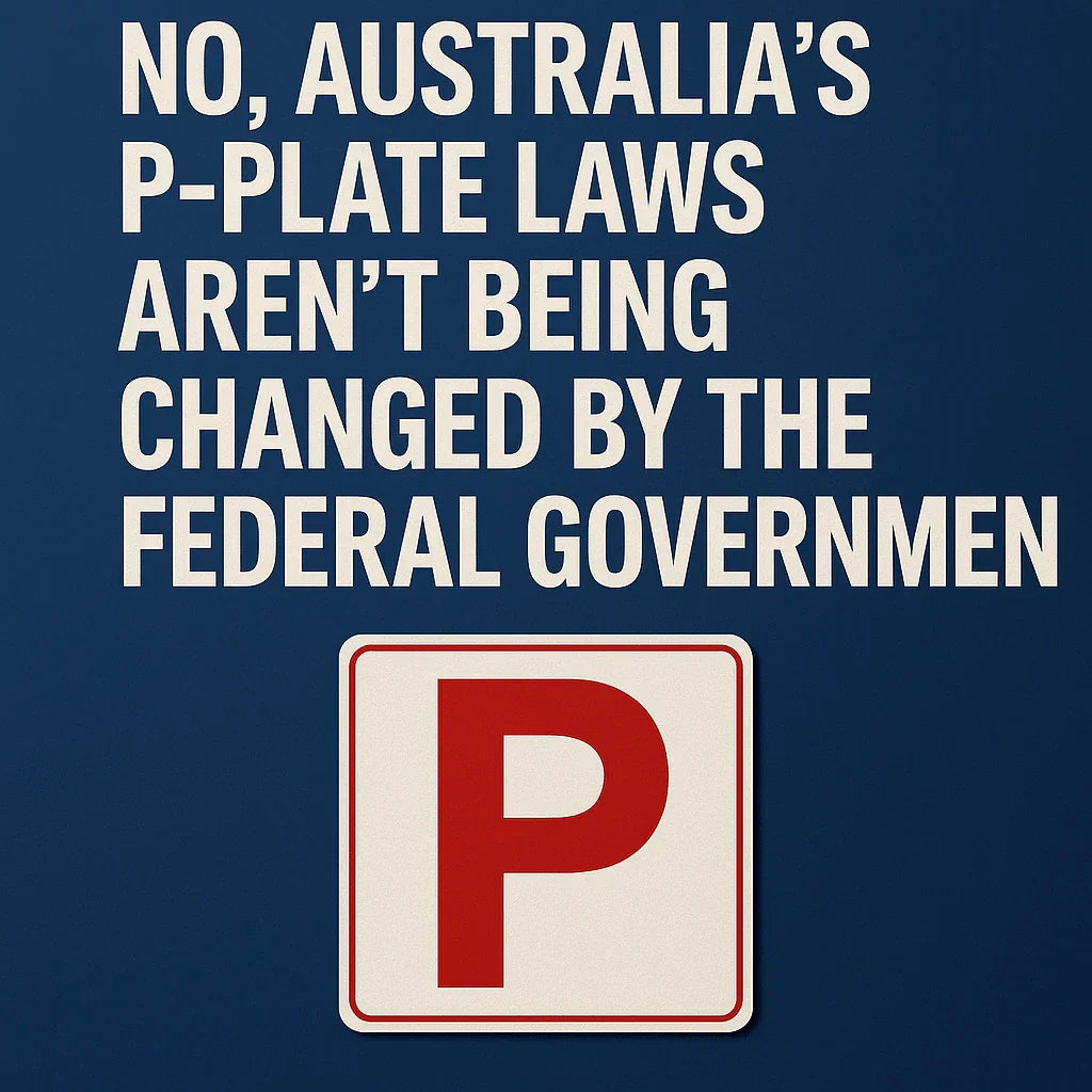 Australia New P Plate Laws 2025: The Truth Explained – DriftnDrive